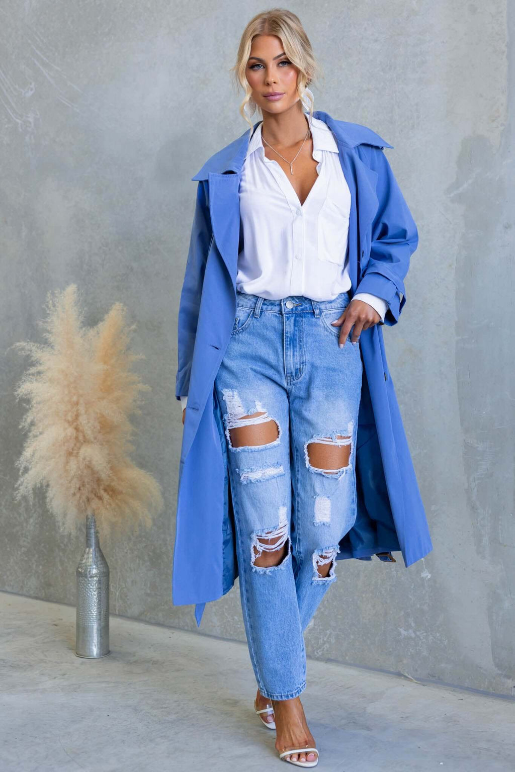 Homert Coat - Stylish Trench Coat – Amaroso Boutique